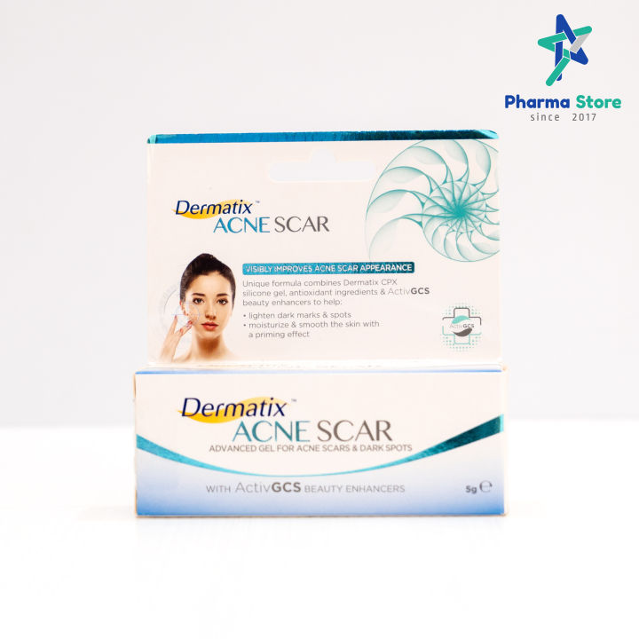 Dermatix Acne Scar 5g ครีมสำหรับรอยจากสิวและจุดด่างดำ | Lazada.co.th