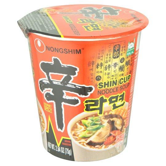 นงชิม ซินคัพ นู้ดเดิ้ล ซุป บะหมี่กึ่งสำเร็จรูปพร้อมซองเครื่องปรุงรสเผ็ด ...