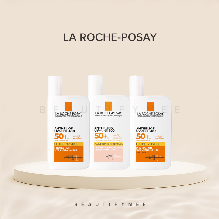 La Roche-Posay Anthelios UVMune 400 SPF50+ Invisible Fluid Sunscreen ...