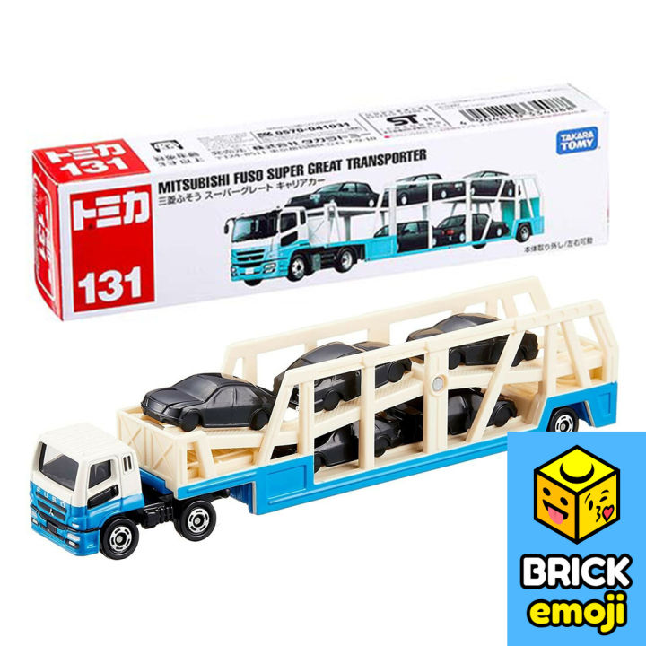 Long Tomica No. 131 Mitsubishi Fuso Super Great Transporter | Lazada