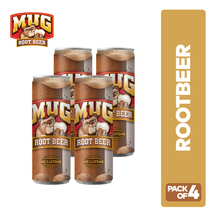 Mug Root Beer Drink 320ml - Pack of 4 | Lazada PH