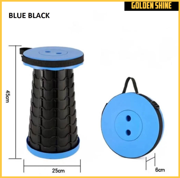 Portable retractable stool outdoor furniture travel chairs stool ...