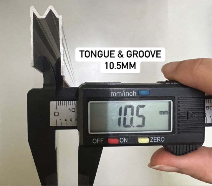 BuildIt Aluminum Tour Case Tongue and Groove / Angle Bar with Groove 40 ...