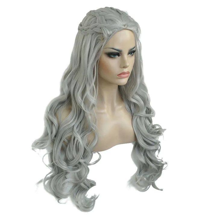Strongbeauty Daenerys Targaryen Dragon Princess Cosplay Wig Halloween ...