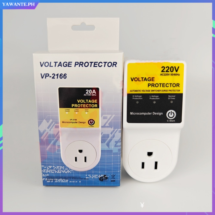 Power On Delay Voltage/Power Surge Protector 3500W 20A Automatic ...