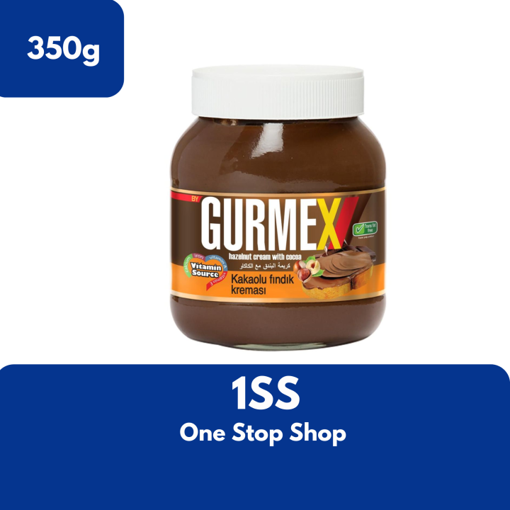 Gurmex Hazelnut Cream With Cocoa Spread, 350g | Lazada PH