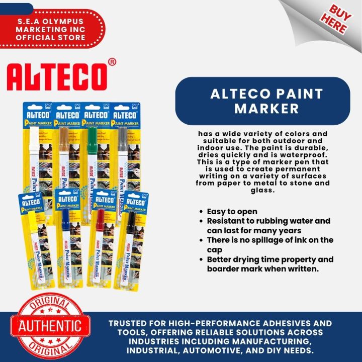 ALTECO PAINT MARKER | Lazada PH