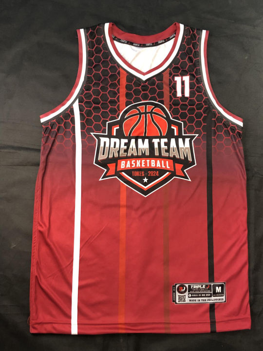 DREAM TEAM JERSEY CUSTOMIZED NAME AND NUMBER | Lazada PH