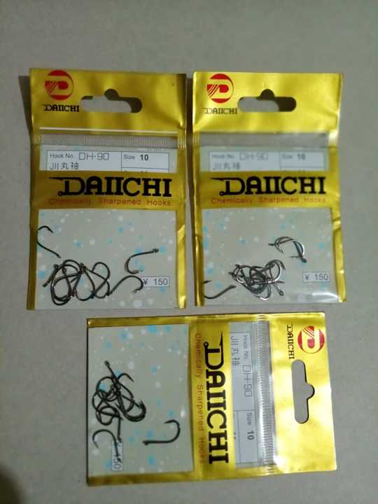 mata kail DAIICHI no 10//Kail Pancing DAICHI ASLI JEPANG TYPE DH 90 ...