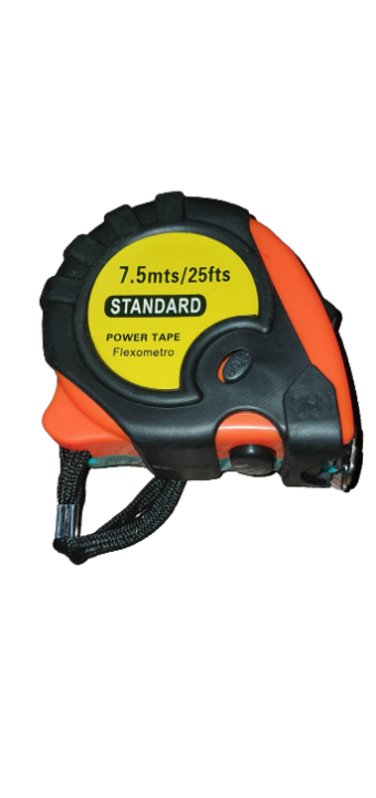 Power Home Metro Standard 7.5 Meter Tape Measure Meter With Rubber ...