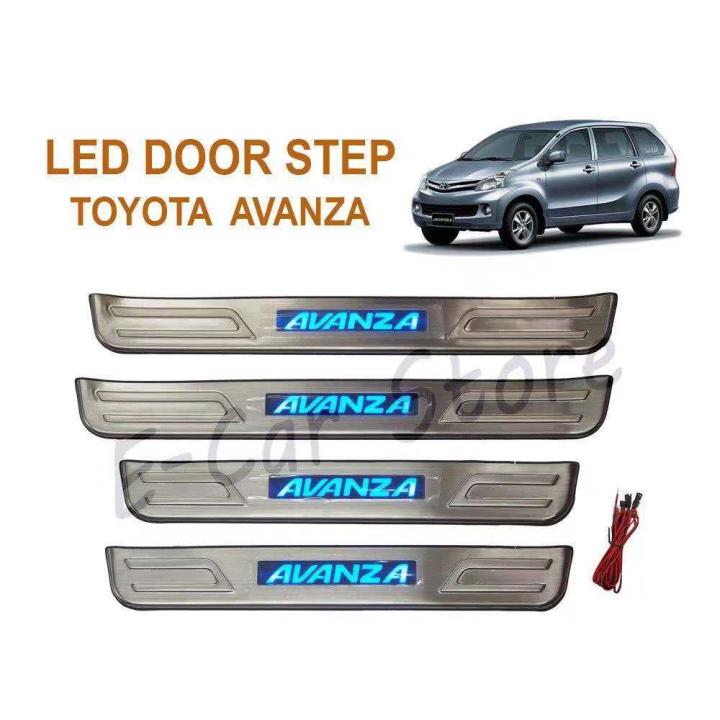 Toyota Avanza Side Still Plate Stainless Steel ABS | Lazada