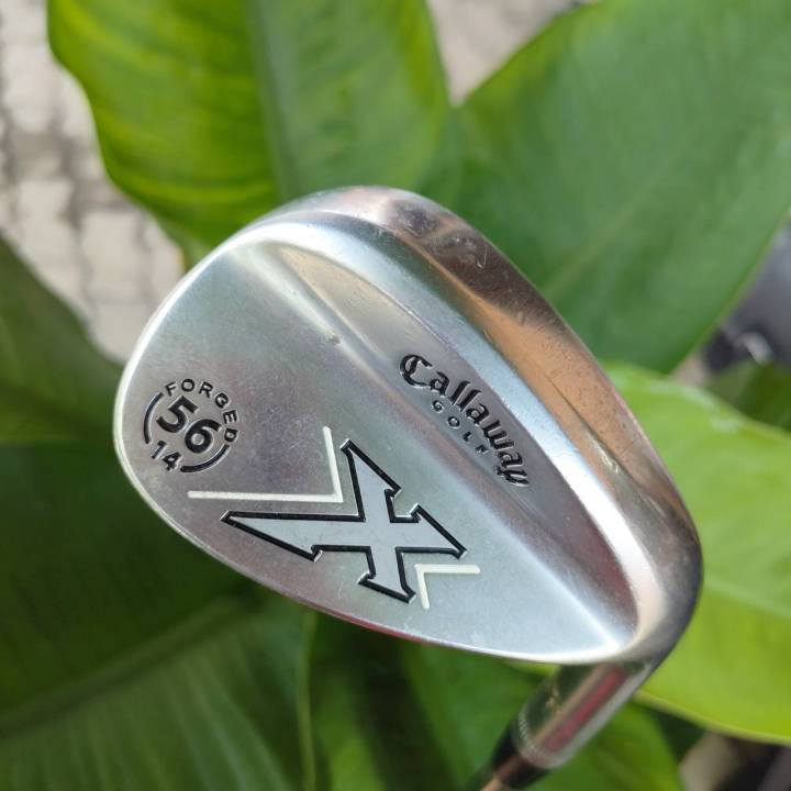 WEDGE CALLAWAY X-FORGED องศา 56 BOUNCE 14 สภาพสวย ก้าน DYNAMIC GOLD S300 นุ่มมากด้วยวัสดุ FORGED ...