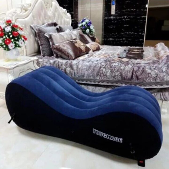 Toughage Inflatable Sex Pillow Bed Bounce Cushion Position Furniture