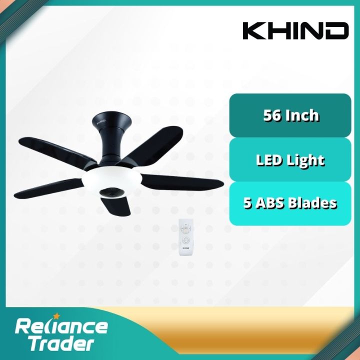 KHIND 56 INCH CEILING FAN CF5601R / CF5602RL (WITH LED LIGHT) | Lazada