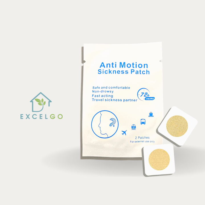 Anti-Motion Patch Kontra-Hilo and Suka during Traveling (2 patch per ...