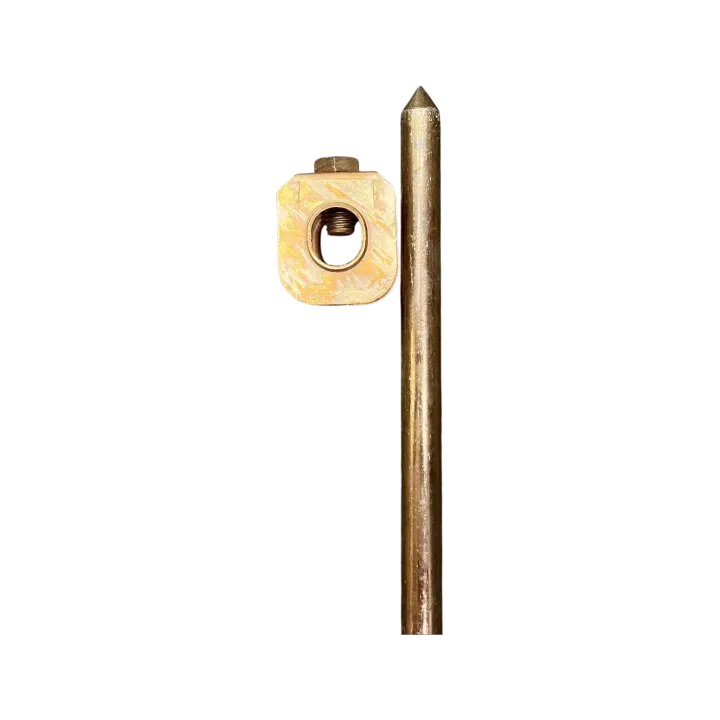 Grounding Rod 1 Meter x 3/4 with Grounding Clamp (Copper Plated ...