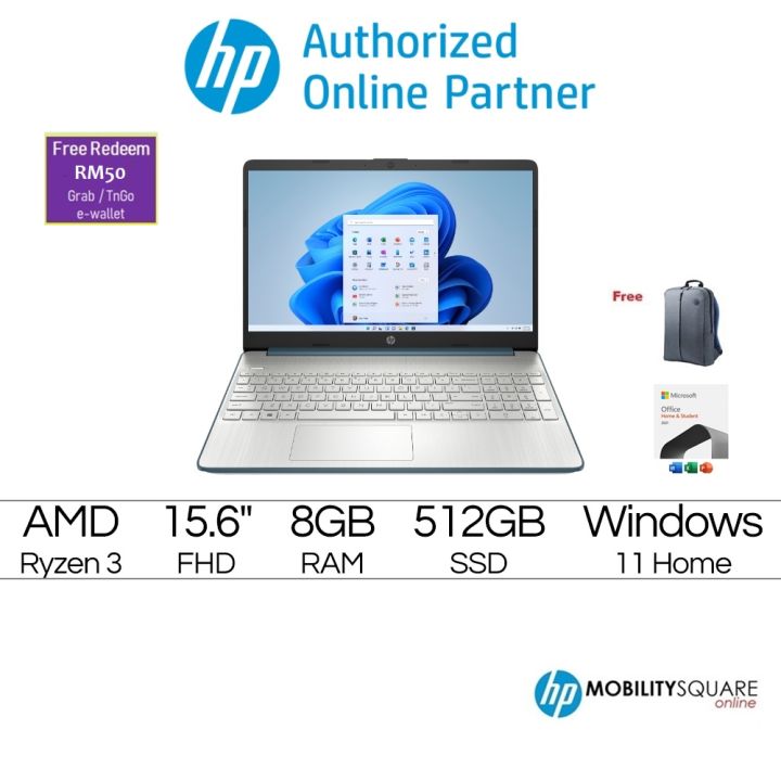 HP 15s-eq2195AU Blue / 15s-eq2196AU gold / 15s-eq2197AU silver (R3 ...