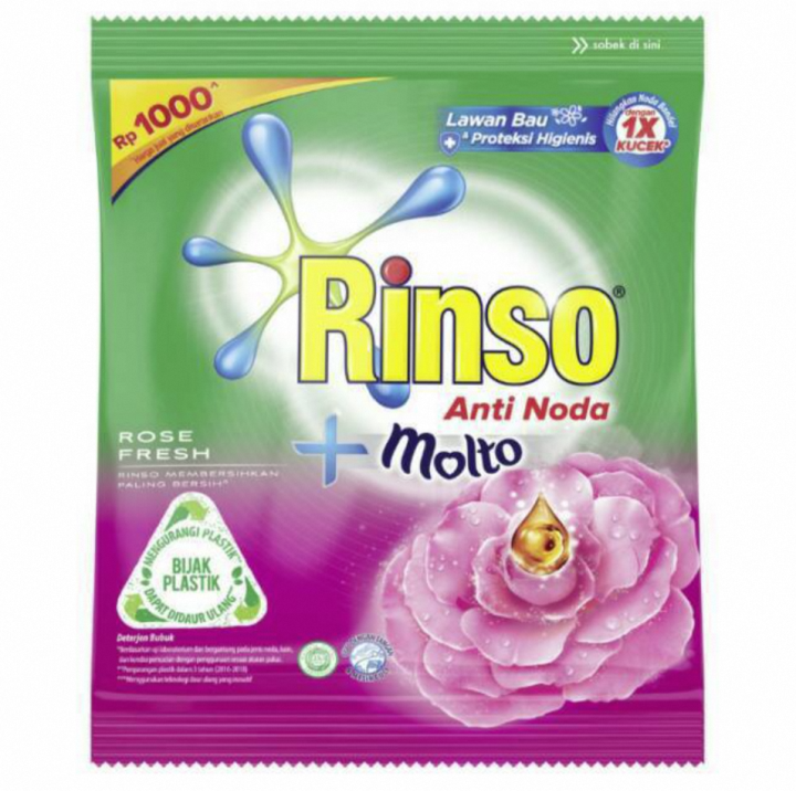 Rinso sachet 1dua isi 126 x 38pcs | Lazada Indonesia