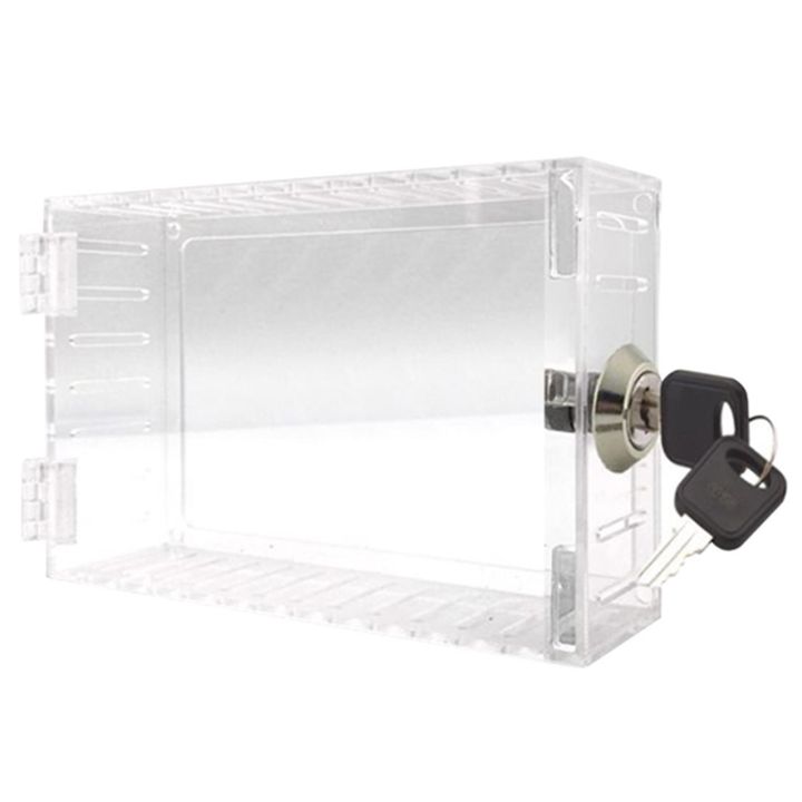 Universal Thermostat Lock Box with Key Thermostat Cover for Thermostat ...