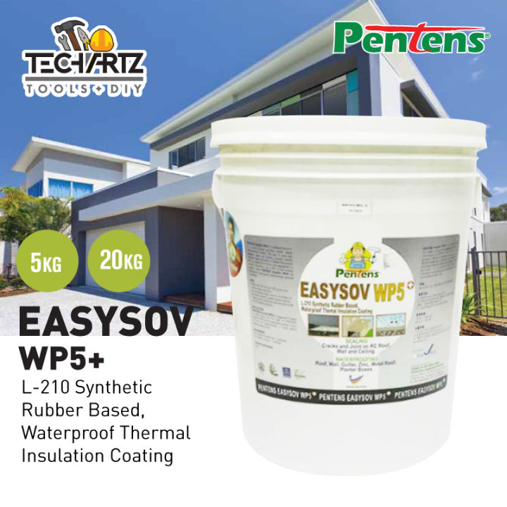 TECHART Pentens EasySov WP5+ (L210 Synthetic Rubber Based, Waterproof ...
