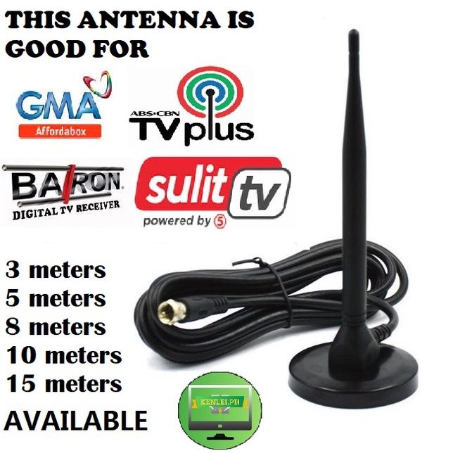 TV Plus Antenna GMA Affordabox ABS-CBN BARON BOX SULIT TV BOX Antena ...
