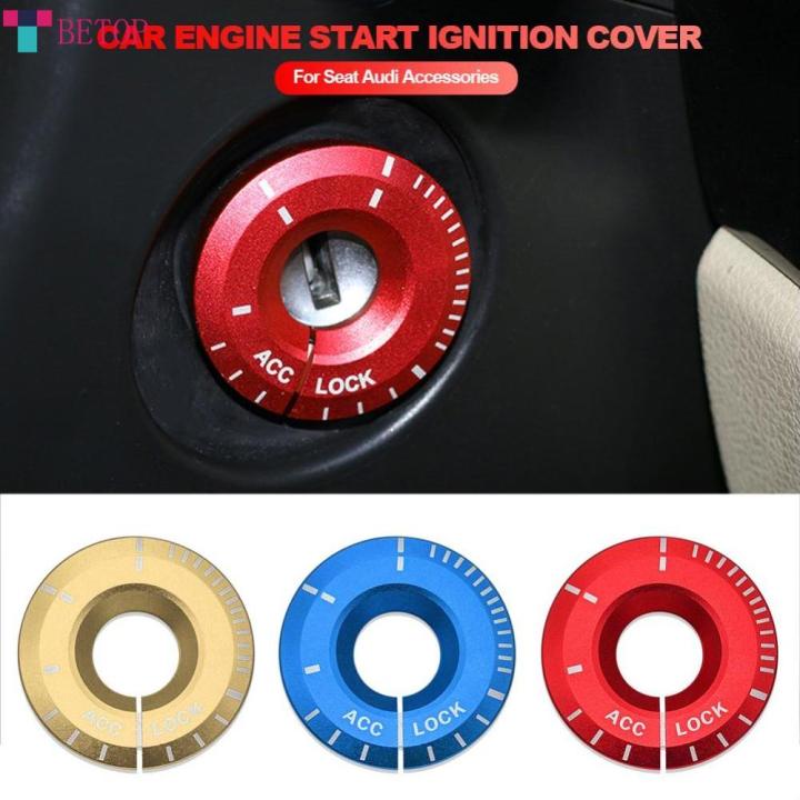 BETOP Car Engine Start Ignition Cover Ringhole Sticker Case For ...