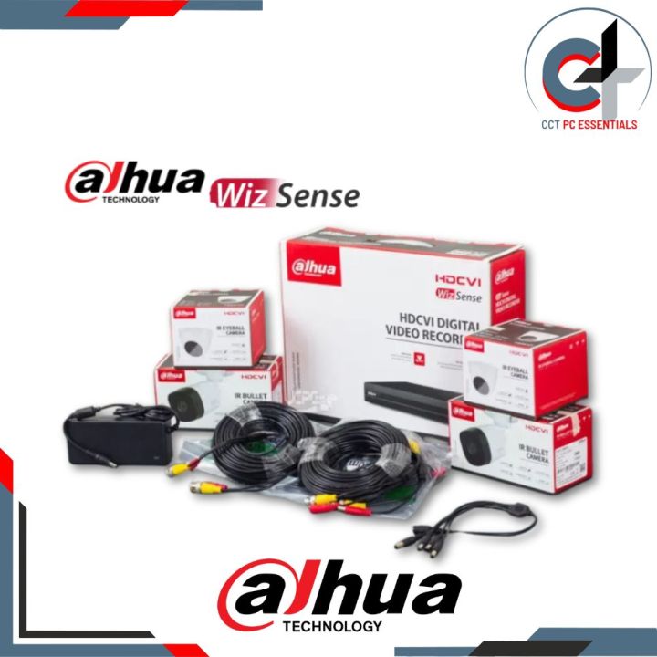 Dahua WizSense KIT 1080P 4 Channel/ 8 Channel | DH-KIT-CVI2MP2B2T-I ...