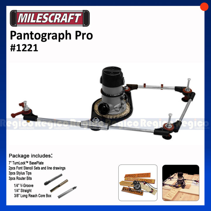 Milescraft Pantograph Pro 1221 Woodworking Regico Hardware | Lazada PH