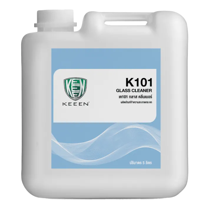 น้ำยาเช็ดกระจก KEEEN K101 Glass Cleaner ขจัดรอยนิ้วมือ รวมถึงคราบมัน 5 ...