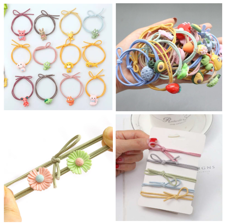 IKAT RAMBUT KARAKTER MOTIF LUCU DAN IMUT | Lazada Indonesia