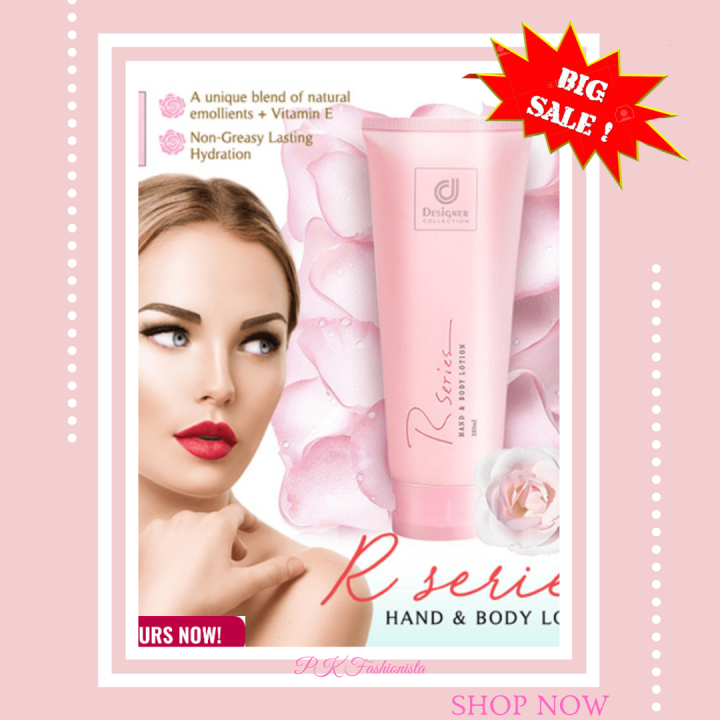 Best Seller!!! Designer Collection R Series Hand & Body Lotion 200ml ...
