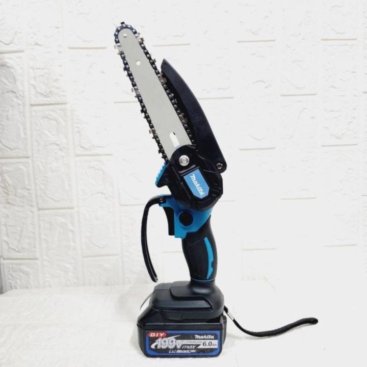 Máy cưa xích Makita cầm tay - Máy cưa gỗ mini dùng pin MAKITA 199V pin ...
