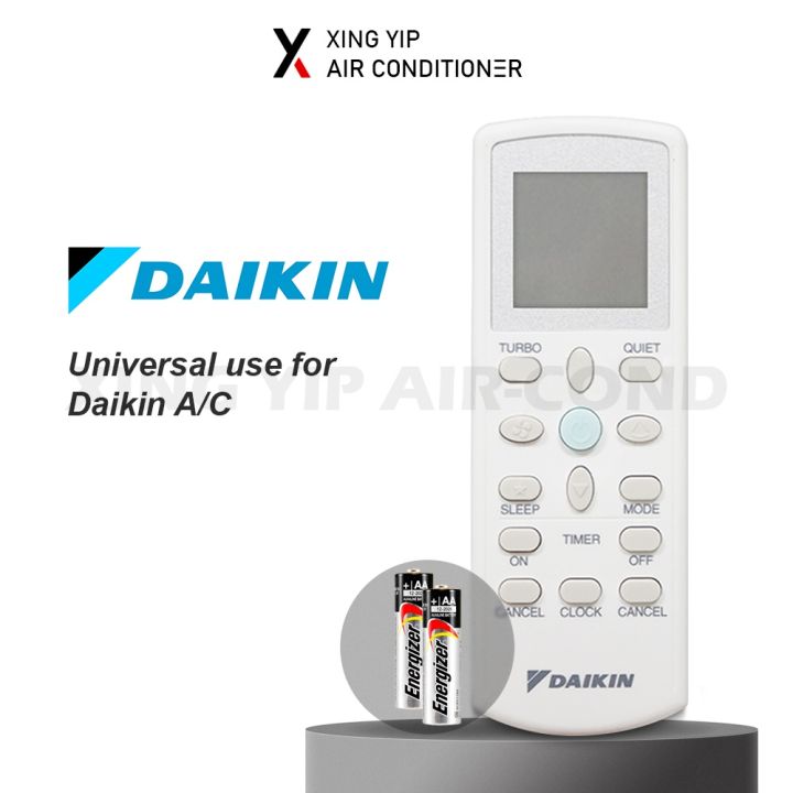 Daikin Air Cond Remote Controller With Battery / Alat Kawalan Jauh ...
