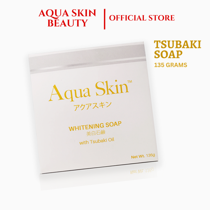 Aqua Skin Whitening Tsubaki Soap Glutathione To Lighten Scar Anti Aging ...