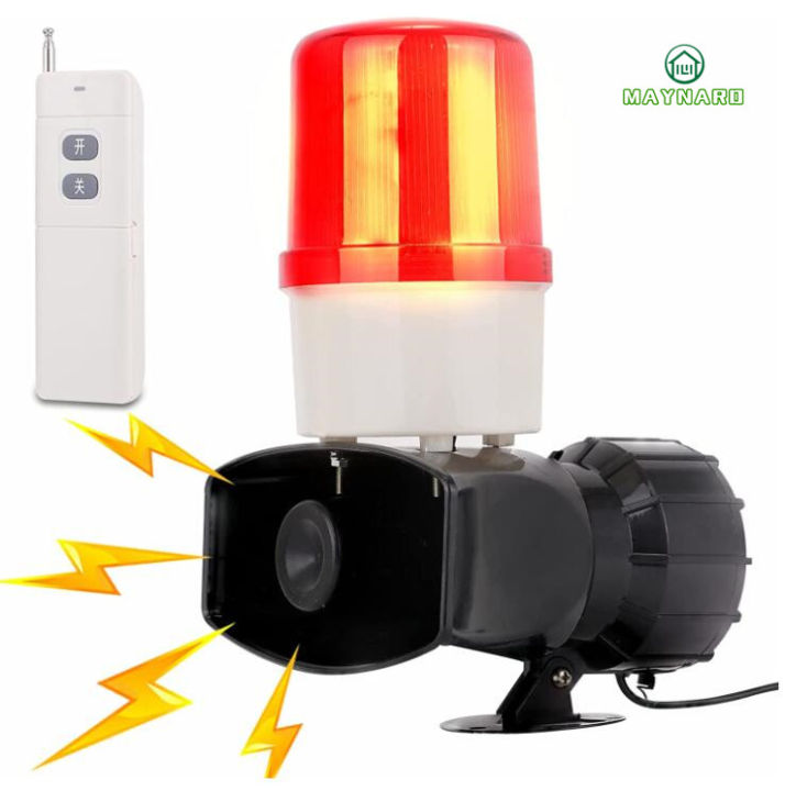 Alarm Siren 220v 12v Siren Alarm Strobe Light Security Siren Horn Alarm ...