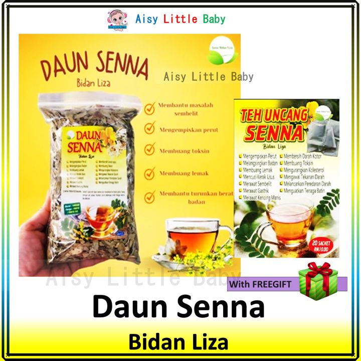 Daun senna Uncang Teh / Teh sanna Original Bidan Liza Slimming tea ...