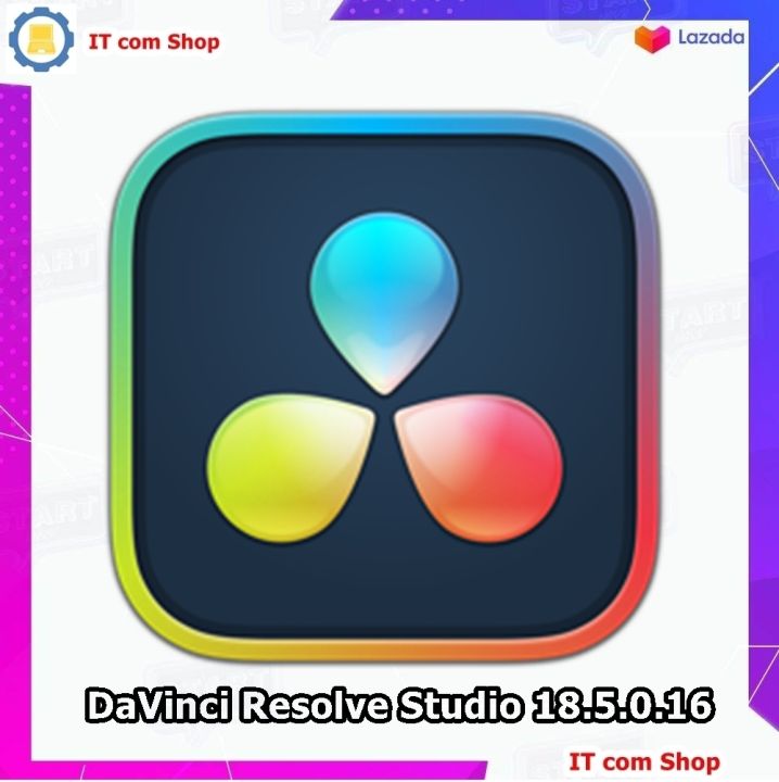 DaVinci Resolve Studio 18.5.0.16 (x64) ตัวเต็ม ถาวรโปรแกรมตัดต่อวิดีโอ ระดับมืออาชีพ รองรับภาษา ...