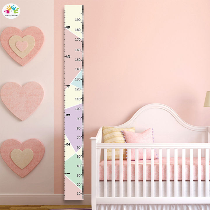 fancydream Children Height Growth Wall Chart Colorfast Easily Maintain ...