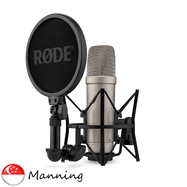 RODE NT1 (5th Gen) Microphone (Ultra Low Noise Studio Condenser) 10 ...