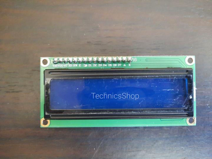 จอ LCD ,LCD1602 IIC Blue แบบ I2C สีน้ำเงิน สำหรับ Arduino มีเก็บเงิน ...