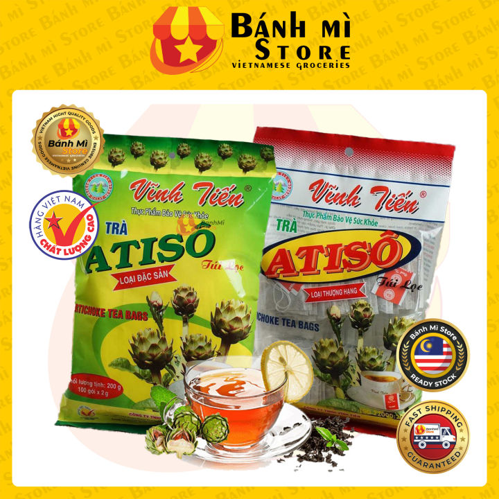 ATISO ARTICHOKE VIETNAM TEA BAGS VINH TIEN (SPECIAL TYPE & PREMIUM TYPE ...