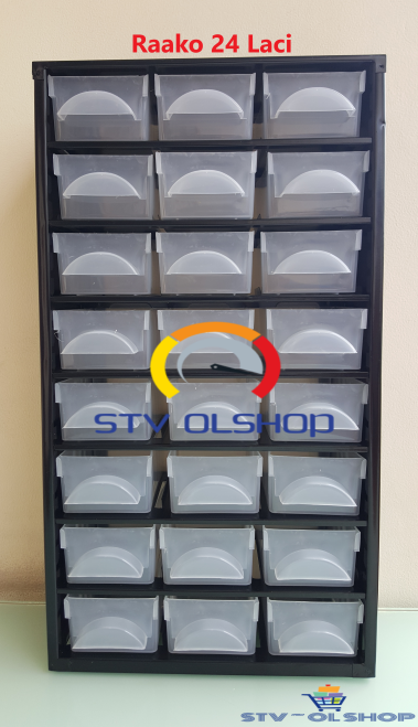 Racco / Rak komponen 24 Laci Export Quality | Lazada Indonesia