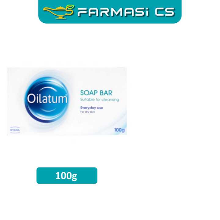 Oilatum Soap Bar (For Dry Skin) 100g EXP:08/2027 [ cleansing bar ...