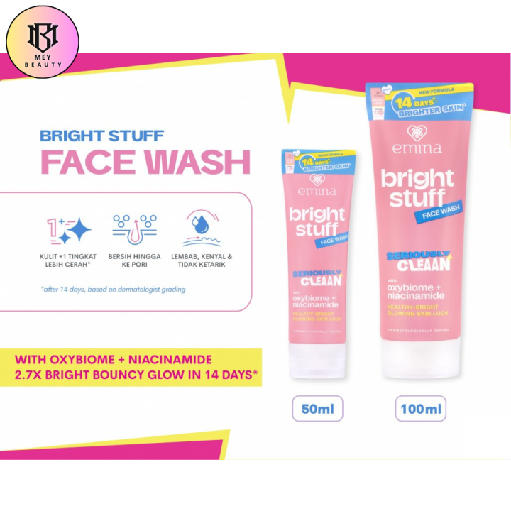 Emina Bright Stuff Face Wash Lazada Indonesia
