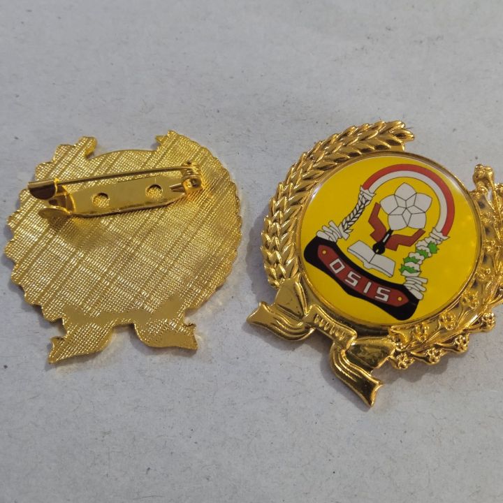 Pin Custom Padi Kapas Besar 24mm Pin Osis | Lazada Indonesia