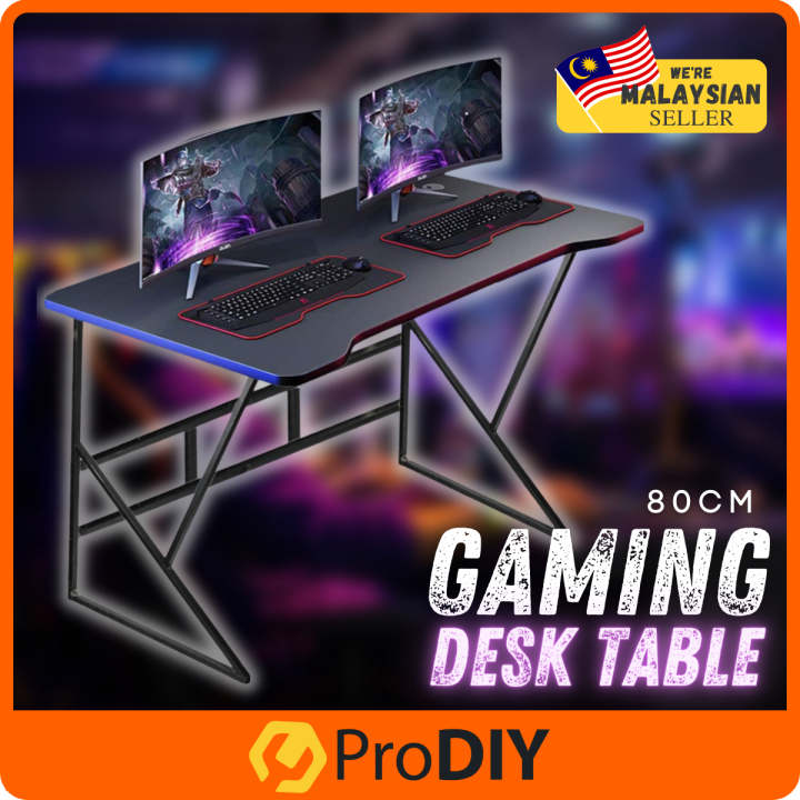 Gaming Table/PC Table/E-Sport Desk/Study Table/Meja Belajar/Meja Pc ...