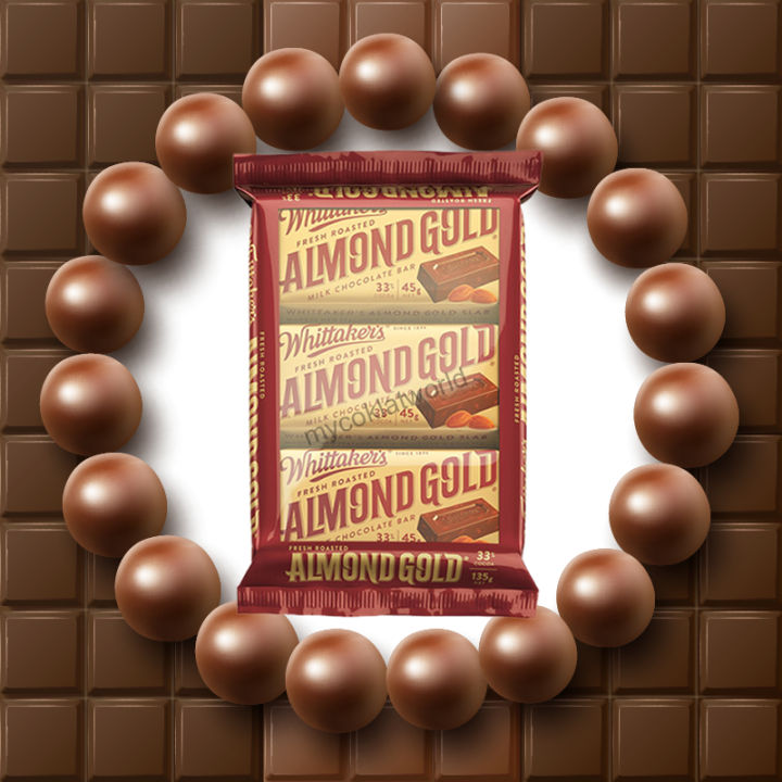 Whittaker's Almond Gold 135g | Lazada