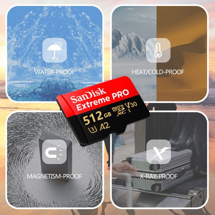 Sandisk Ultra-Extreme Pro Micro SDCard 16GB-1TB Class10 A1 (SDSQUAB ...