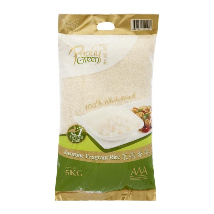 PaddyGreen Jasmine Fragrant Rice - 5KG | Lazada Singapore
