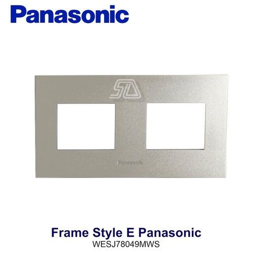 FRAME SILVER 2G GANG 4 DEVICE WESJ78049MWS / FRAME SILVER PANASONIC ...